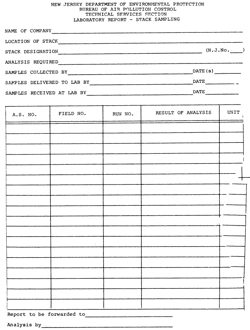 New Jersey Administrative Code, Chapter 27B, Appendix 2 | New Jersey ...