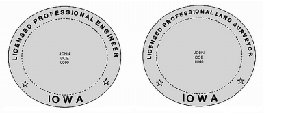 Iowa Administrative Code, Chapter 6, Rule 193C-6.1 - Seal and ...