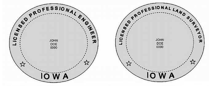 Iowa Administrative Code, Chapter 6, Rule 193C-6.1 - Seal and ...