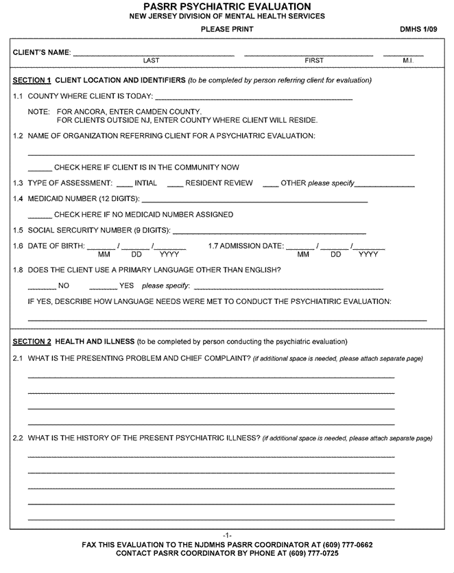 New Jersey Administrative Code, Chapter 166, Appendix I | New Jersey ...