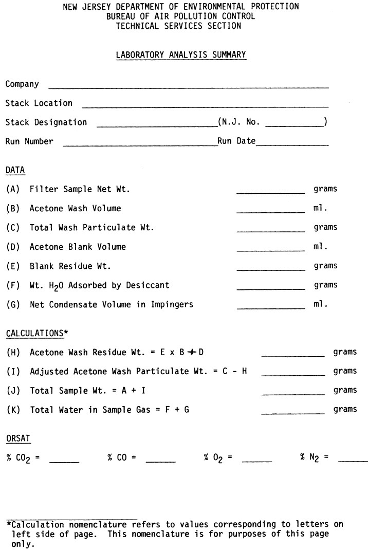 New Jersey Administrative Code, Chapter 27B, Appendix 2 | New Jersey ...