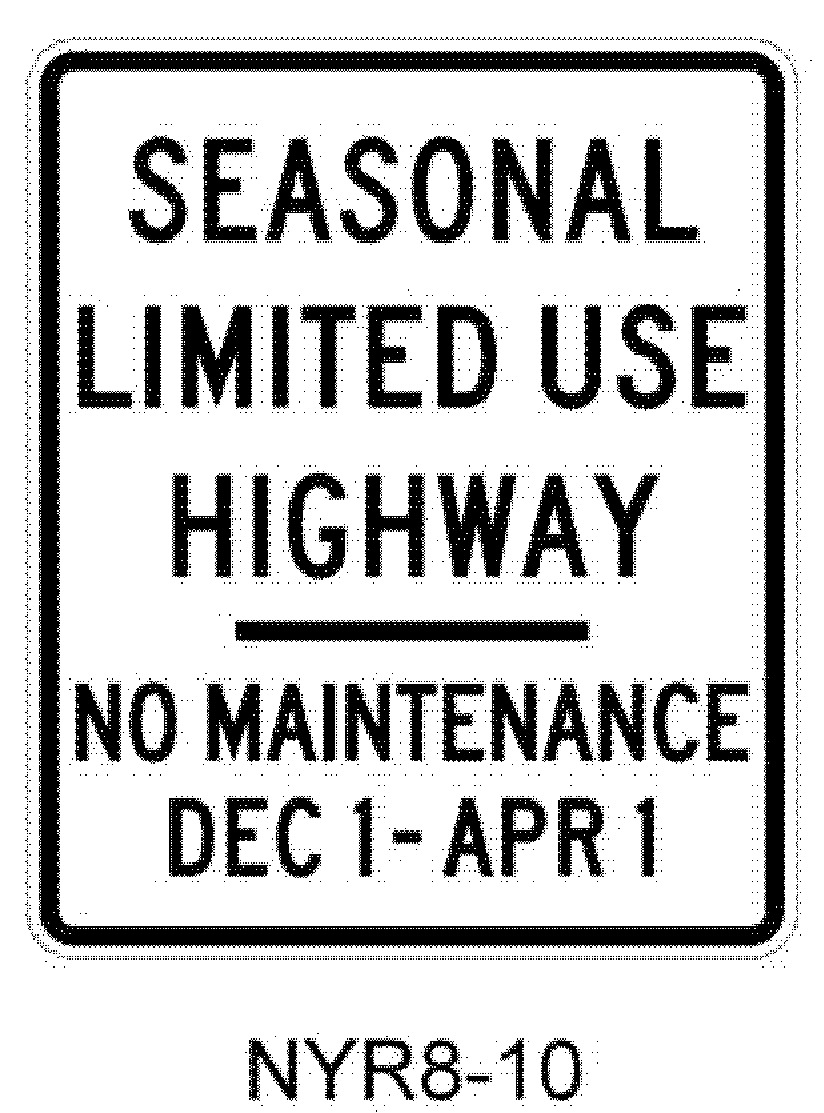 New York Codes, Rules and Regulations, Chapter V, Appendix 1 - Sign ...