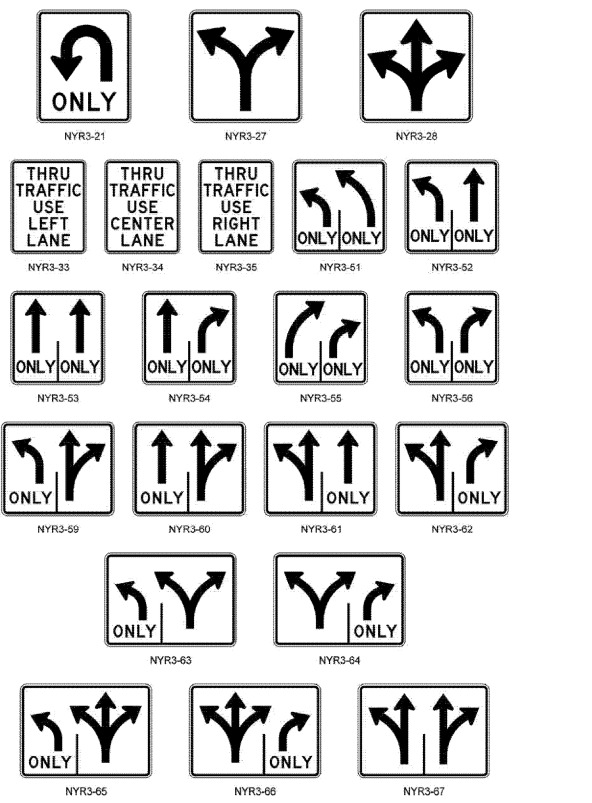 New York Codes, Rules and Regulations, Chapter V, Appendix 1 - Sign ...